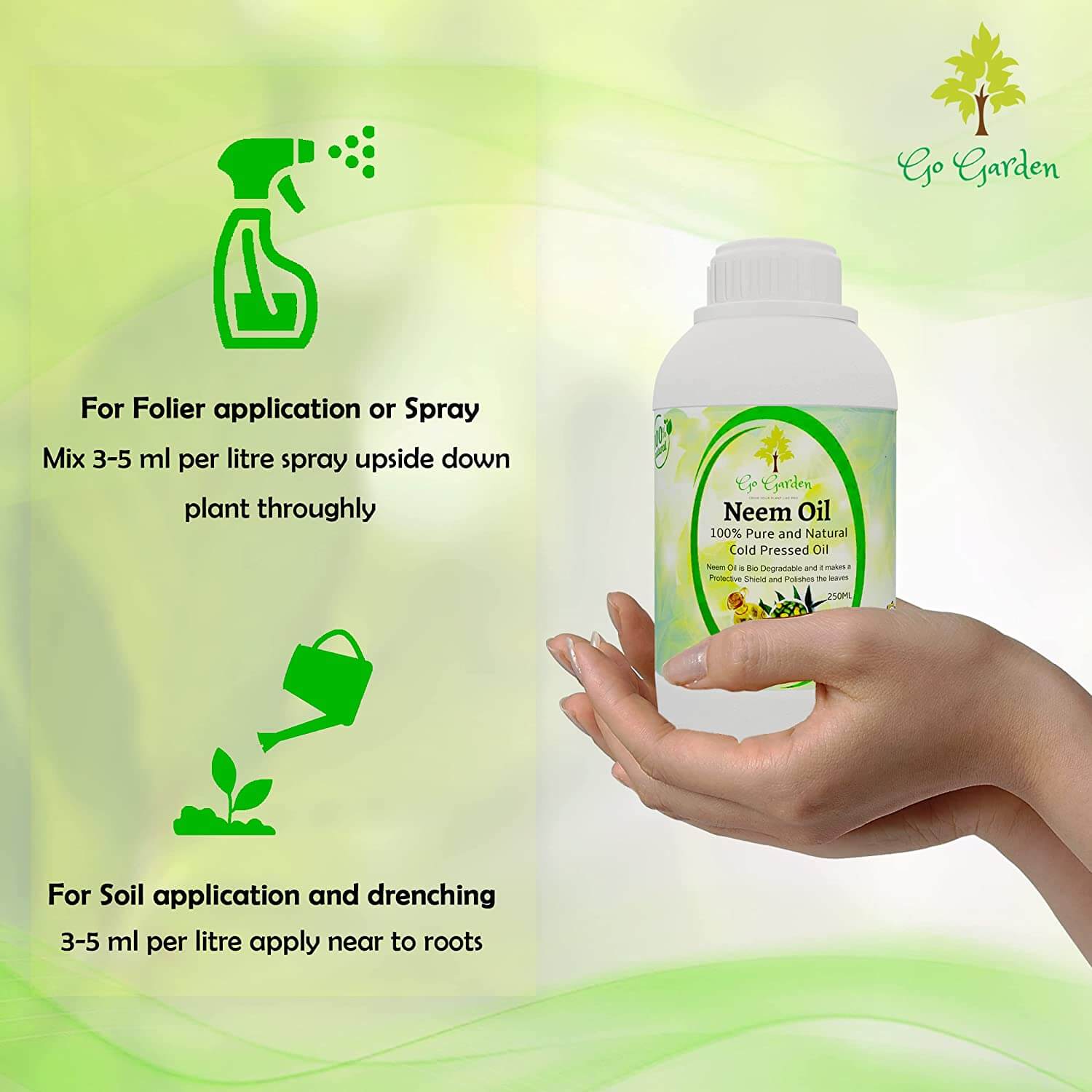 Neem Oil for Plant Pest Control – Organic Pesticide for Plants and Flo