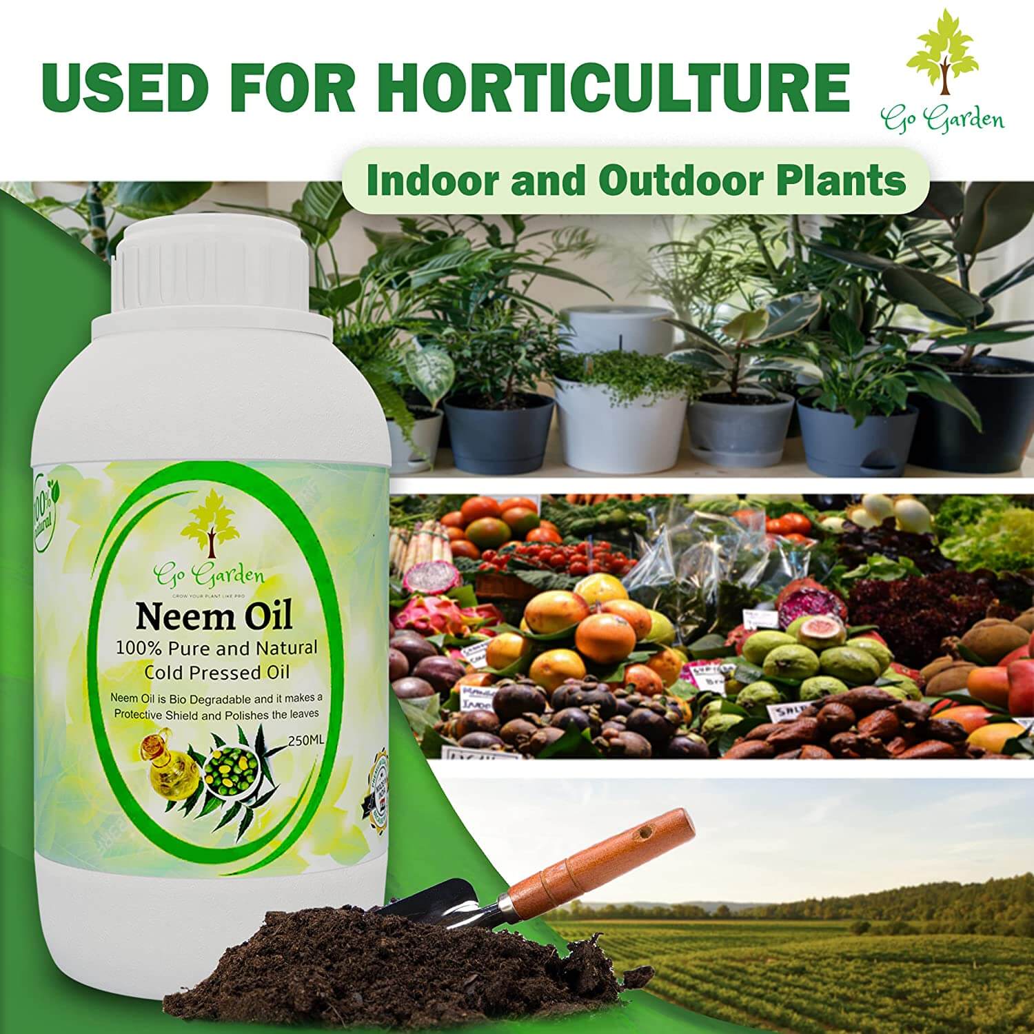 Neem Oil for Plant Pest Control – Organic Pesticide for Plants and Flo