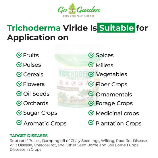 Trichoderma Viridi Fungicide for plants Bio Fungicide- Prevents Fungal