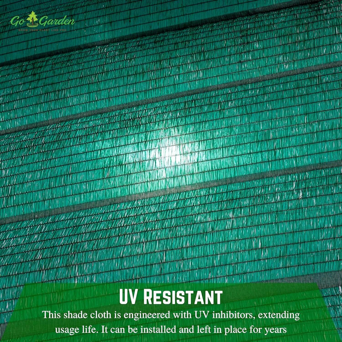 Green Shade Net 75% UV Protected | Multi-Purpose Agro Net