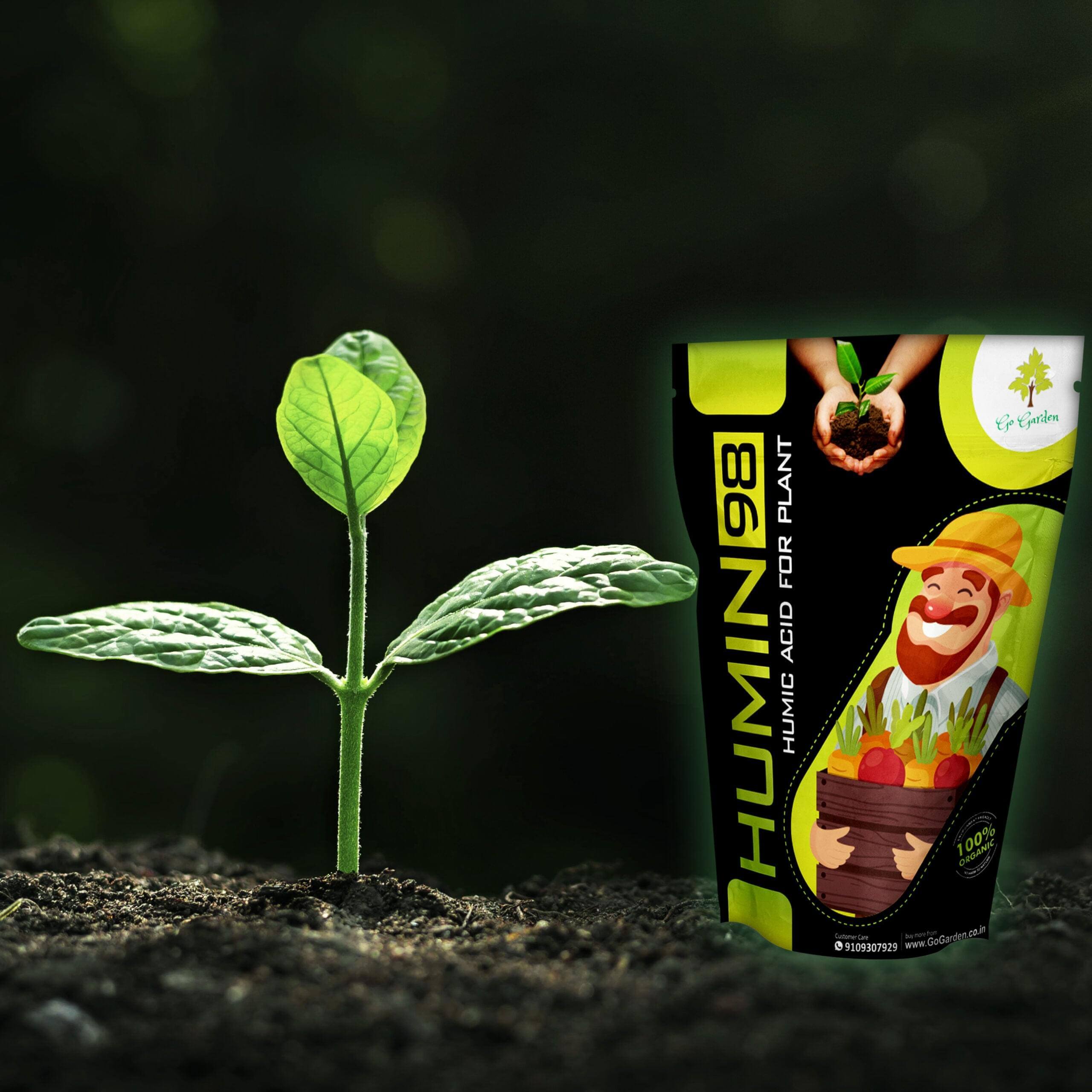 Humic Acid for Plants (Humic Acid 98%) – Natural Plant Growth Stimulat